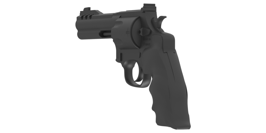 Revolver d'entrainement en caoutchouc - Fight Store